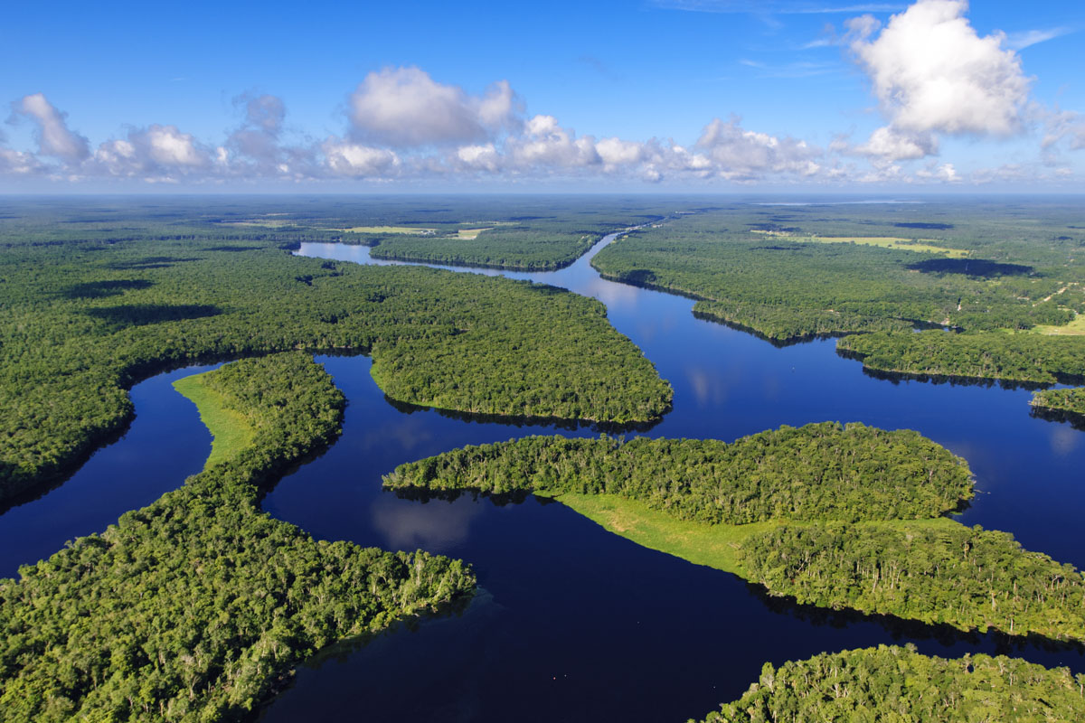 Aerial - Lower St. Johns River Basin – SJRWMD