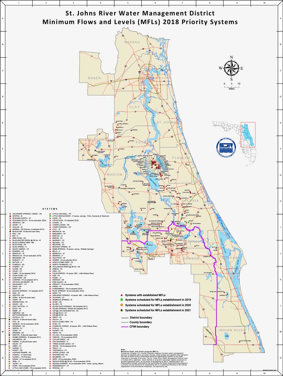 MFLs_Priority_Systems_Map – SJRWMD