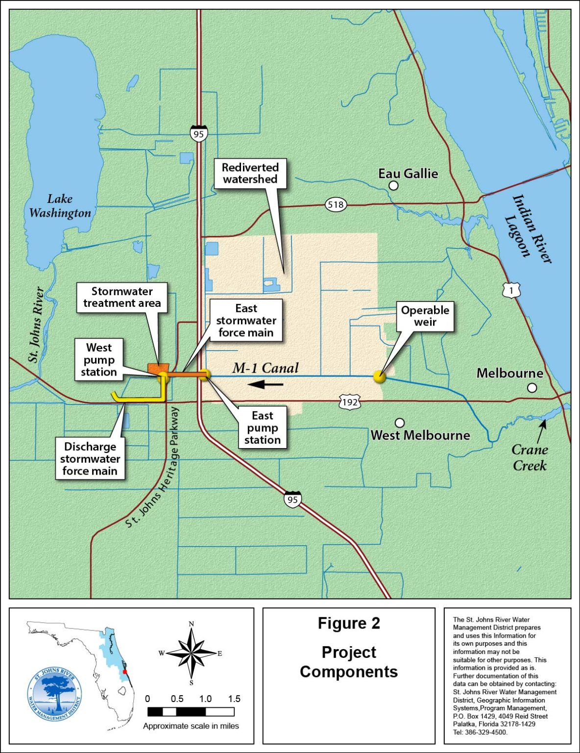 Crane Creek / M-1 Canal Project – SJRWMD
