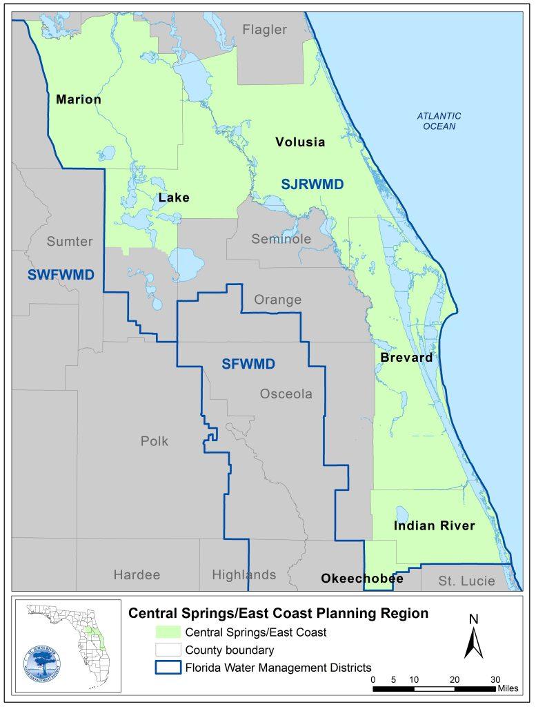 Central Springs/East Coast Planning Region – SJRWMD